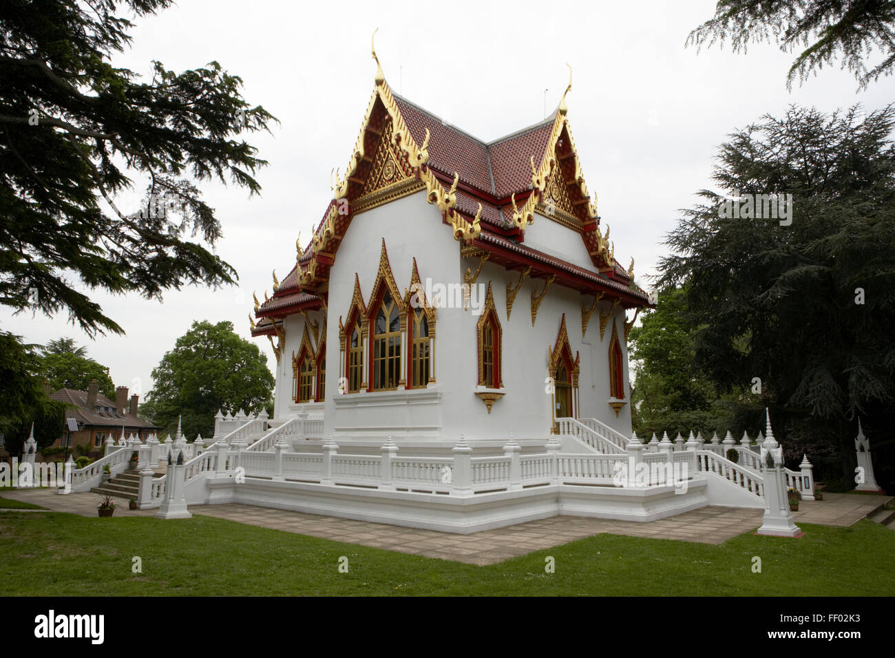 Great Britain, England, London, Wimbledon, Buddhapadipa Temple ...