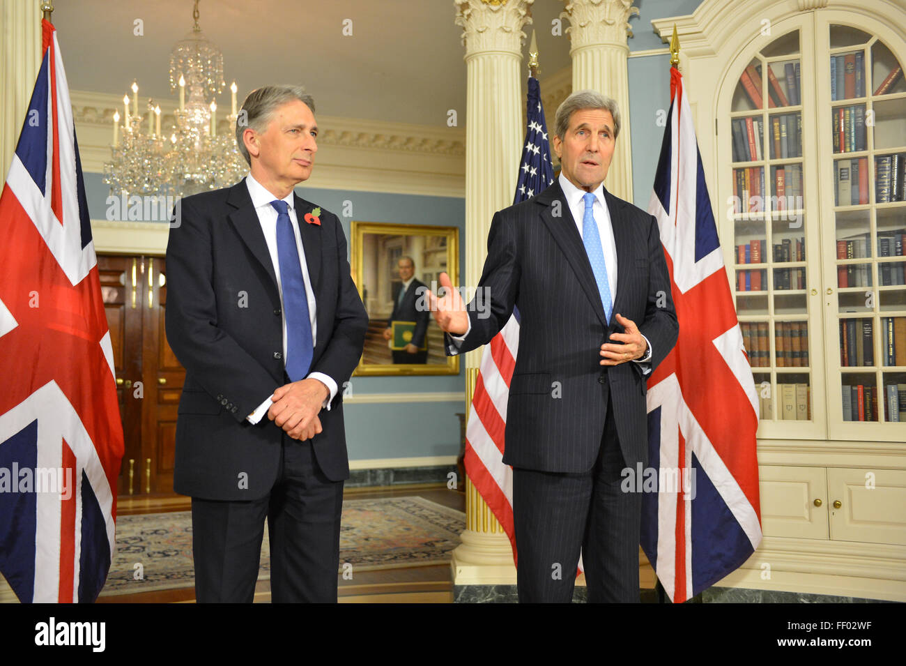 Secretary Kerry Delivers Remarks With British Foreign Secretary Hammond ...