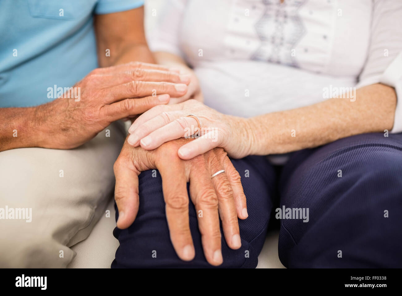 Senior woman holding cute hi-res stock photography and images - Alamy