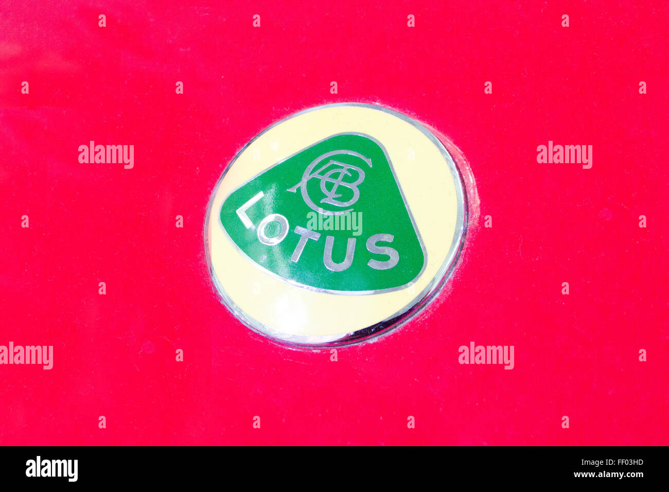Lotus Sports Car Badge Stock Photo - Alamy