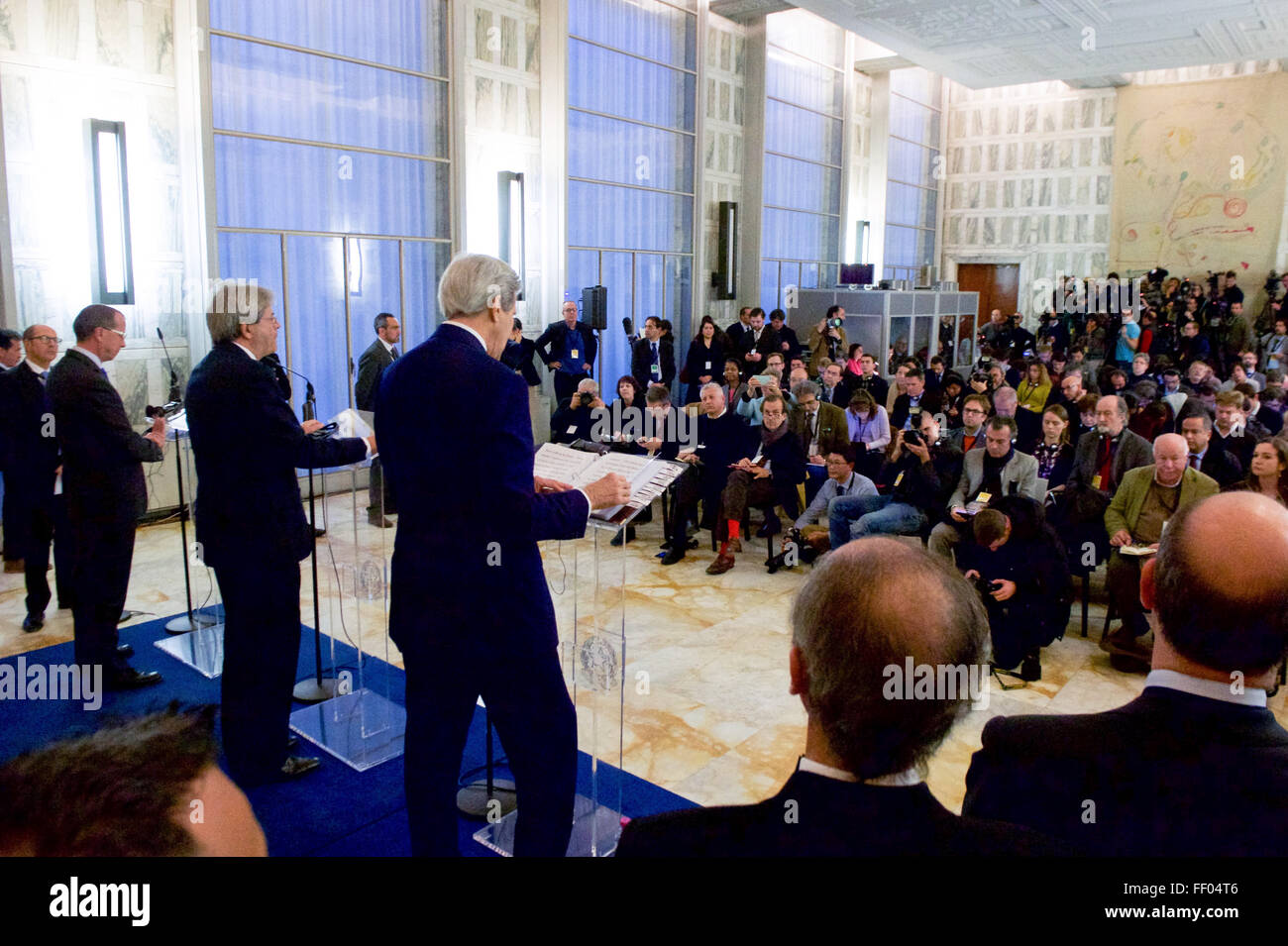 Secretary Kerry, Italian Foreign Minister Gentiloni, and U.N. Special ...