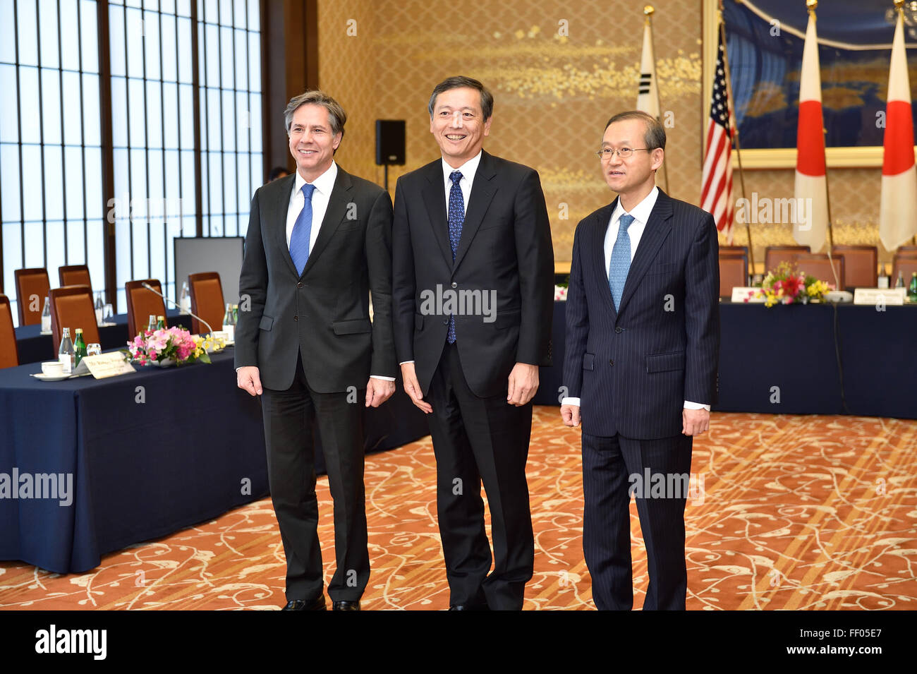 Deputy Secretary Blinken, Japanese Vice Foreign Minister Saiki, and ...