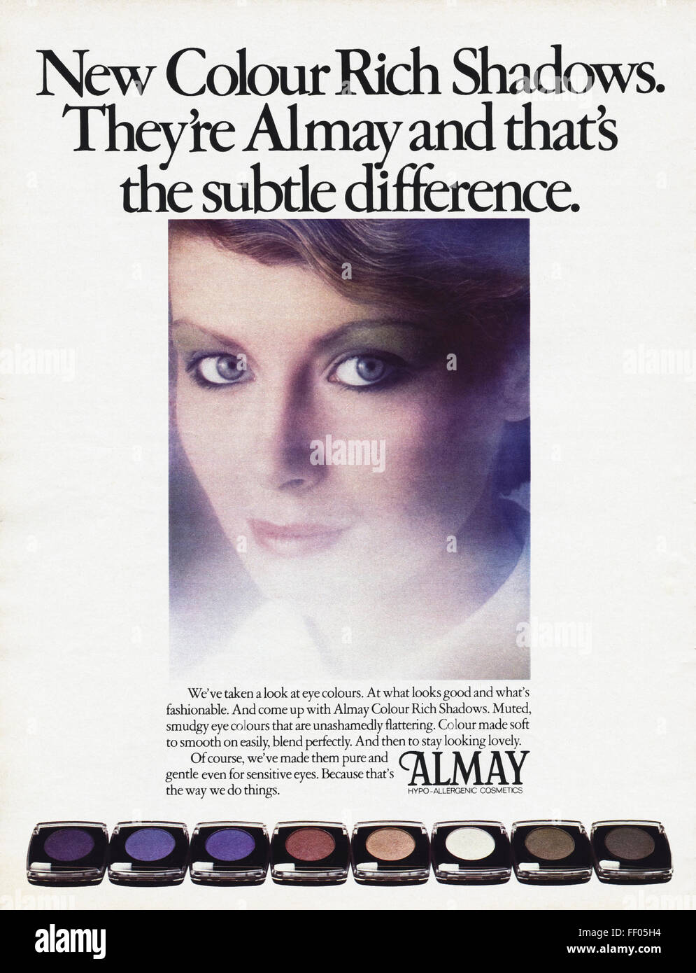 Original full page colour vintage advert from 1970s. Advertisement ...