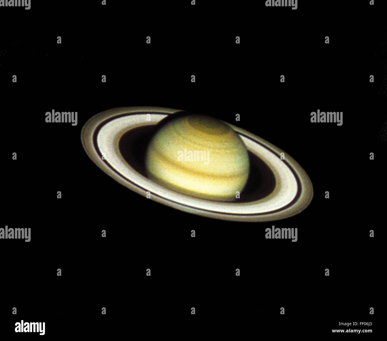 The Hubble Space Telescope captured detailed images of Saturn, allowing ...