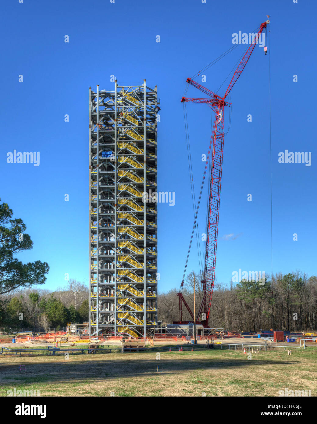 Steel test tower hi-res stock photography and images - Alamy