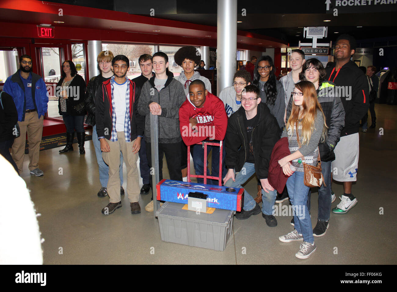 Teams from around the world gathered for the FIRST Robotics competition ...