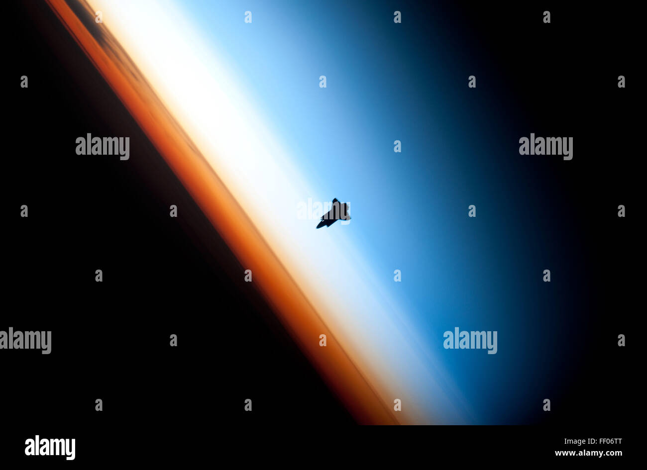 The Space Shuttle Endeavour approaches the launch pad for its mission ...