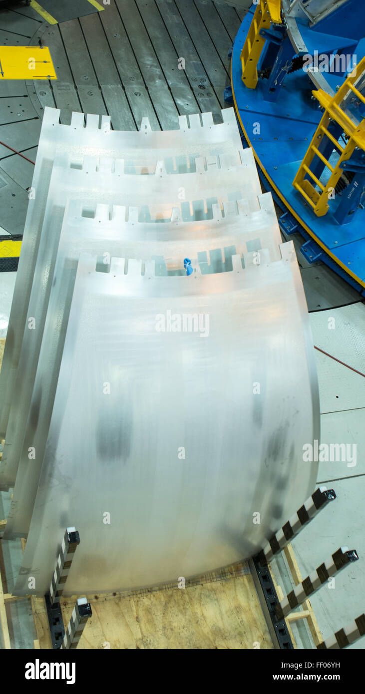 At the Michoud Assembly Facility, Gore panels are used to create the ...