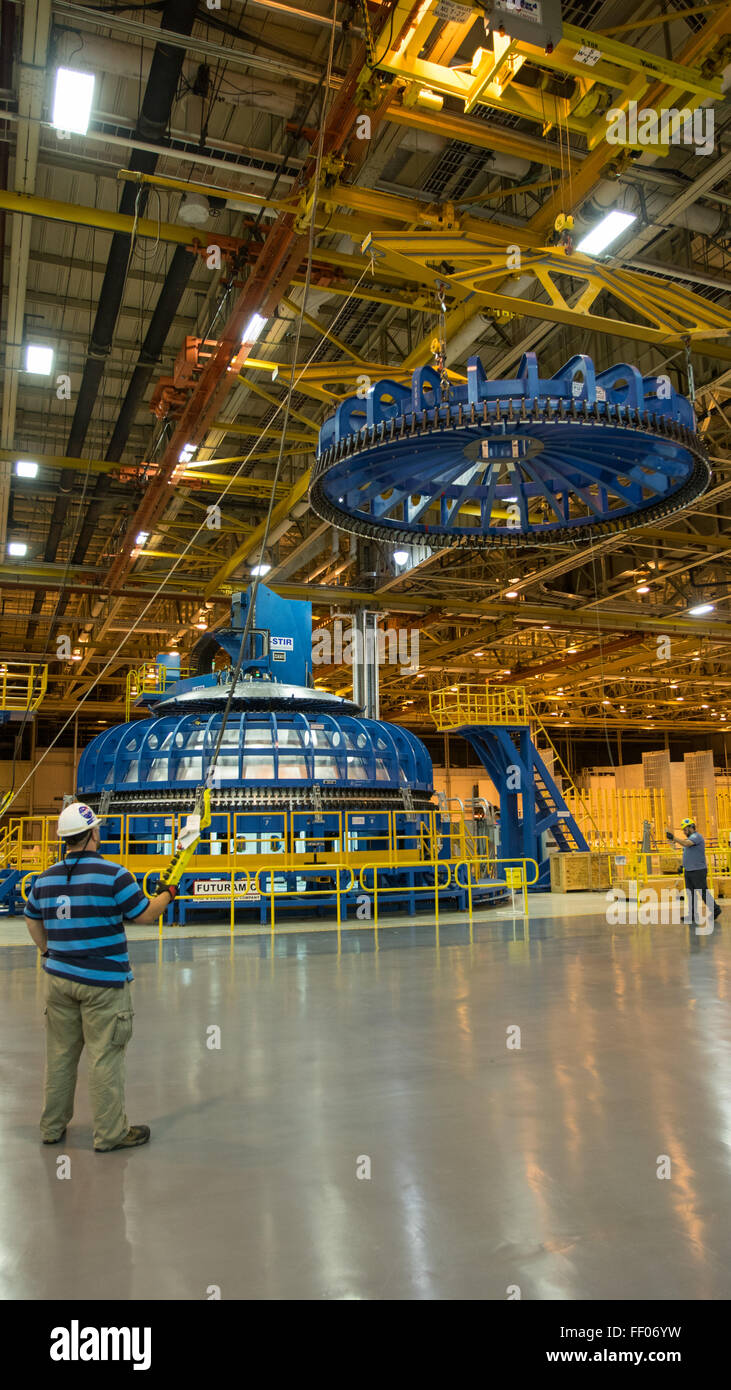 The Circumferential Dome Weld Tool at NASA Michoud Assembly Facility ...