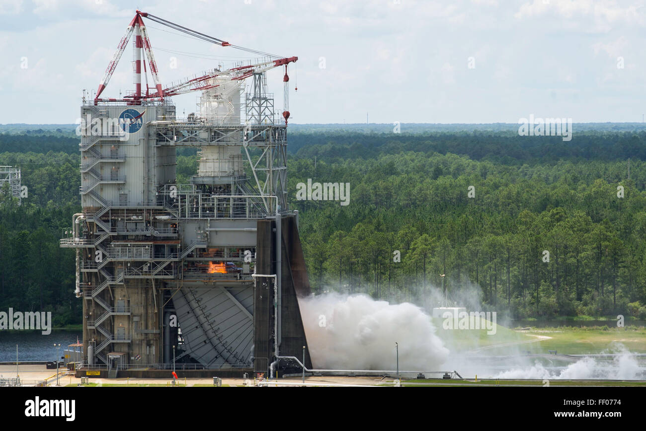 NASA’s Space Launch System (SLS) RS-25 engine undergoes its third test ...