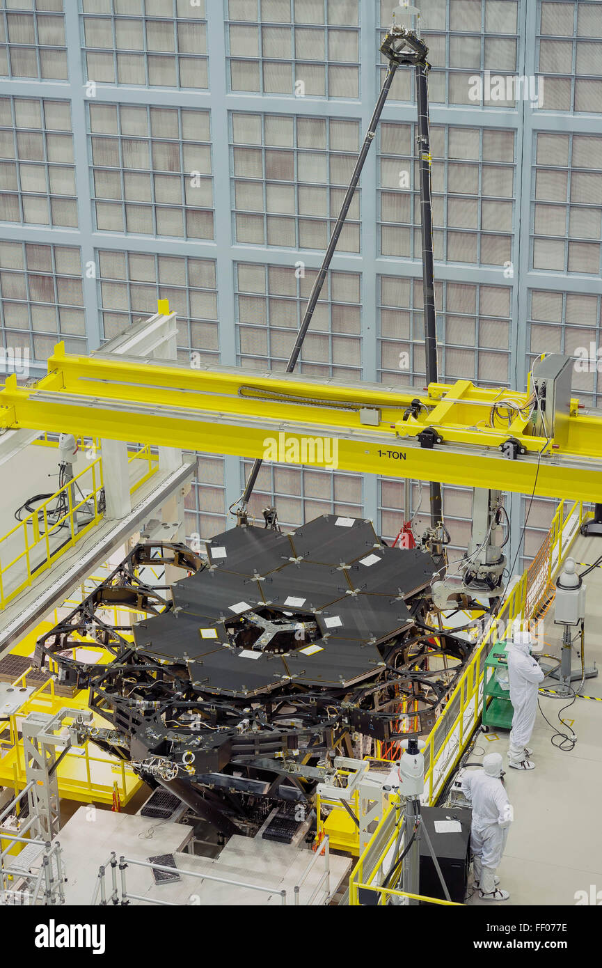 The James Webb Space Telescope's mirror reached a significant milestone ...