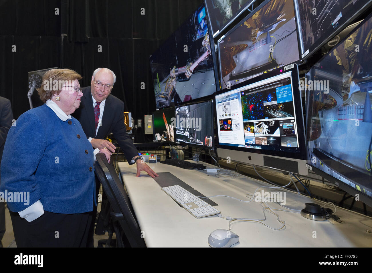 Senator Barbara Mikulski visited NASA's Goddard Space Flight Center to ...