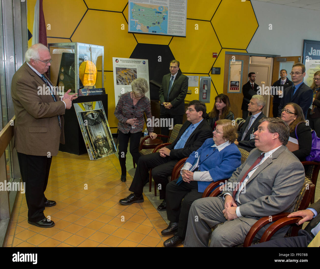 Senator Barbara Mikulski visits NASA Goddard Space Flight Center ...