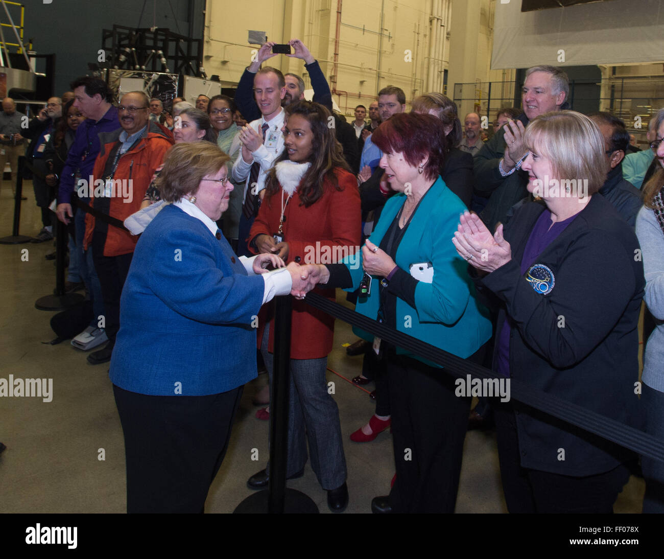 Senator Barbara Mikulski visited the NASA Goddard Space Flight Center ...