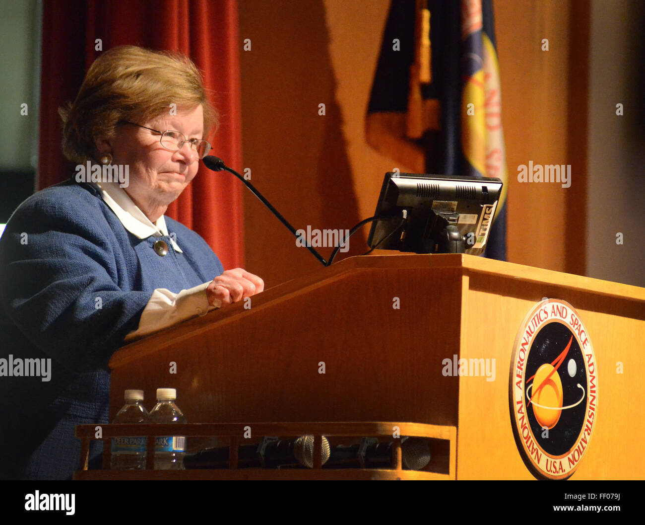 Senator Barbara Mikulski Visits NASA Goddard Stock Photo - Alamy