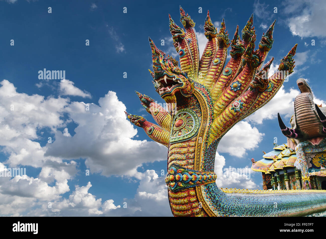 Naga nagas statue buddhism historic hi-res stock photography and images ...