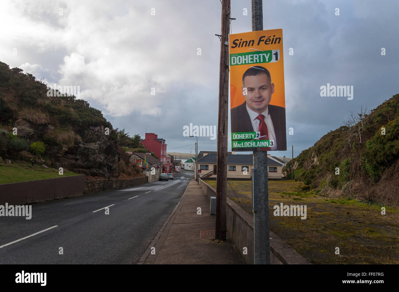 Irish election posters hi-res stock photography and images - Alamy