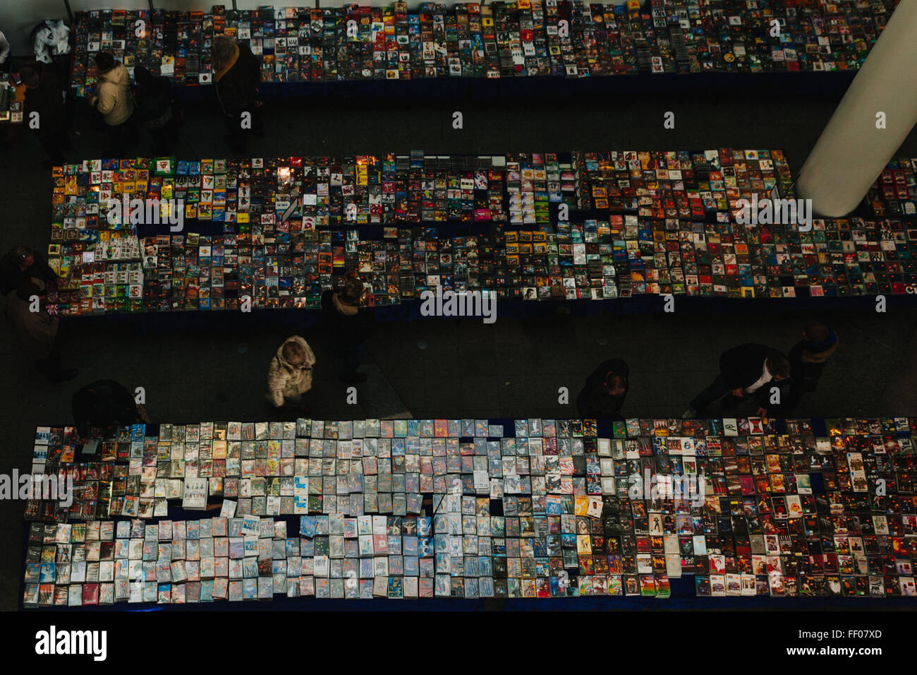 Rows of dvds hi-res stock photography and images - Alamy