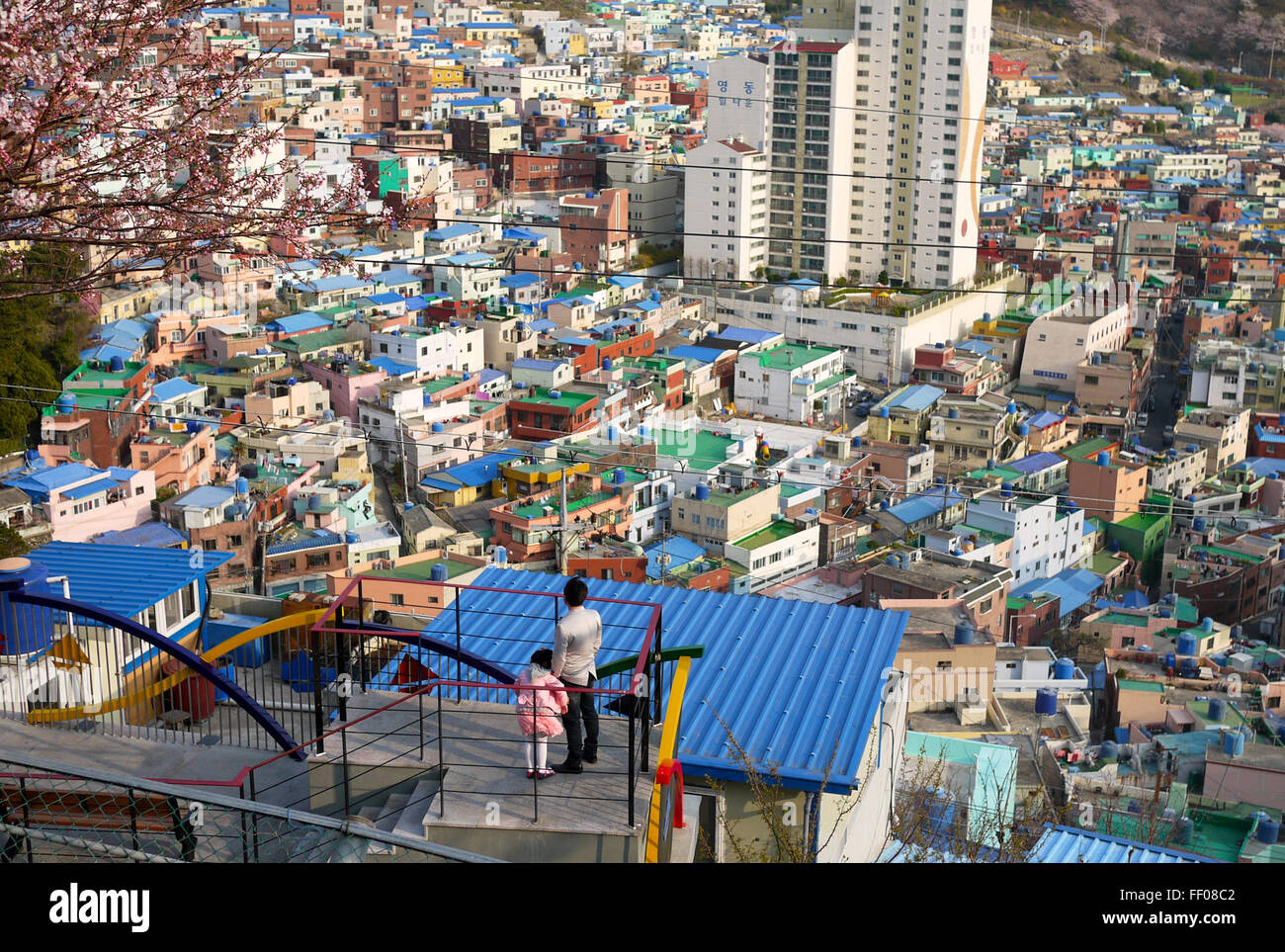 Staircase overlooking hi-res stock photography and images - Alamy