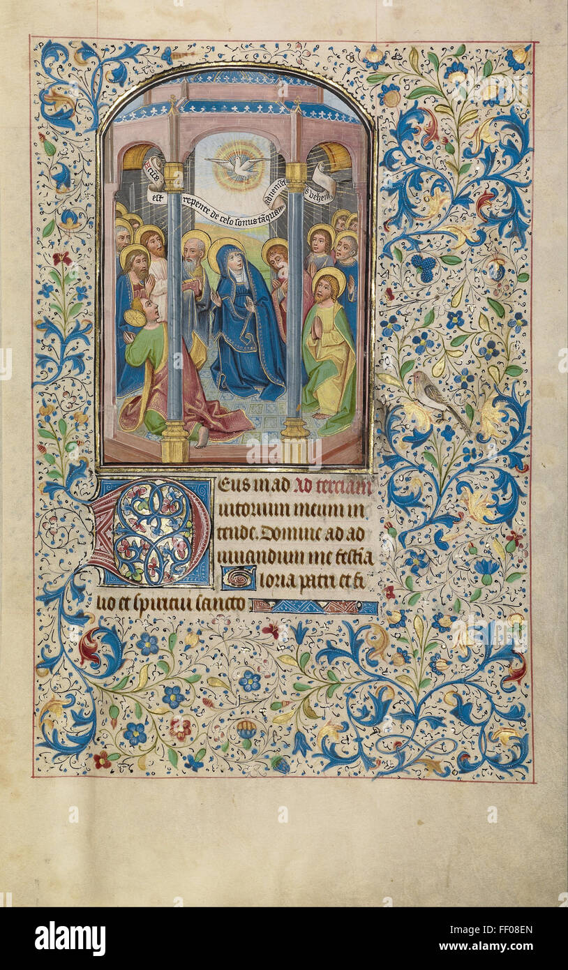 Illustrations by Willem Vrelant from an illuminated manuscript ...