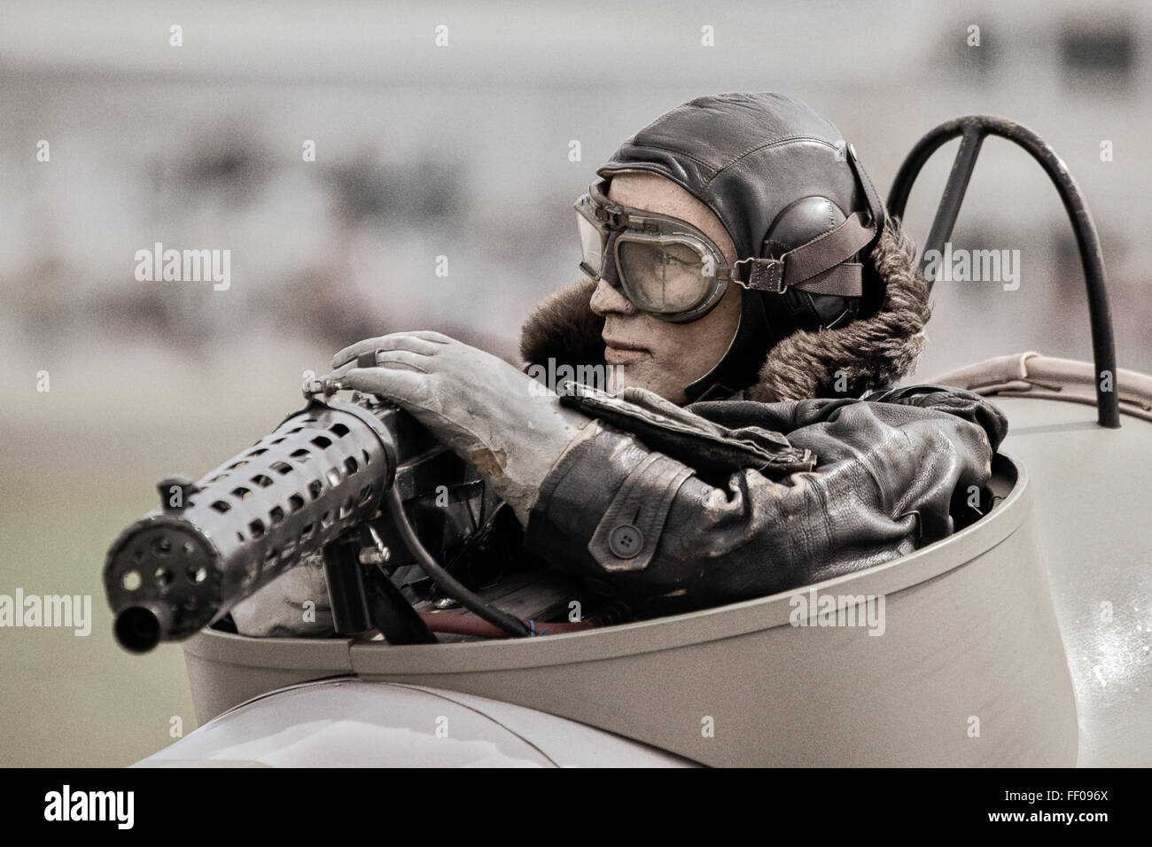 Rear gunner hi-res stock photography and images - Alamy