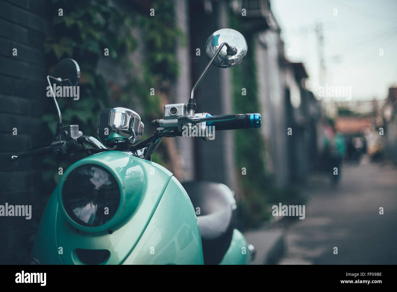 Motorcycle on the street hi-res stock photography and images - Alamy