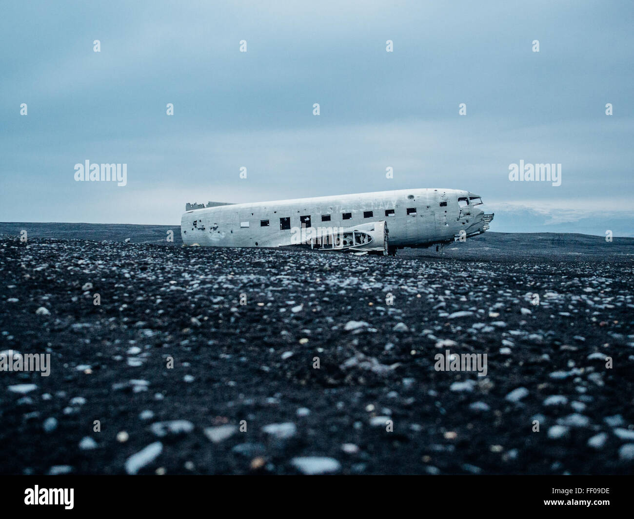 Shell of Military Aircraft on Landscape Shell of Military Aircraft on ...