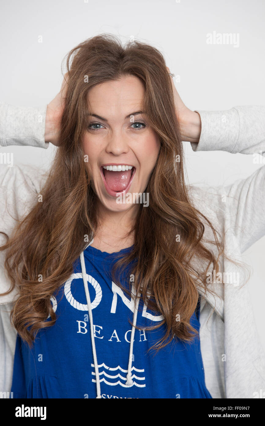 Happy expression hi-res stock photography and images - Alamy