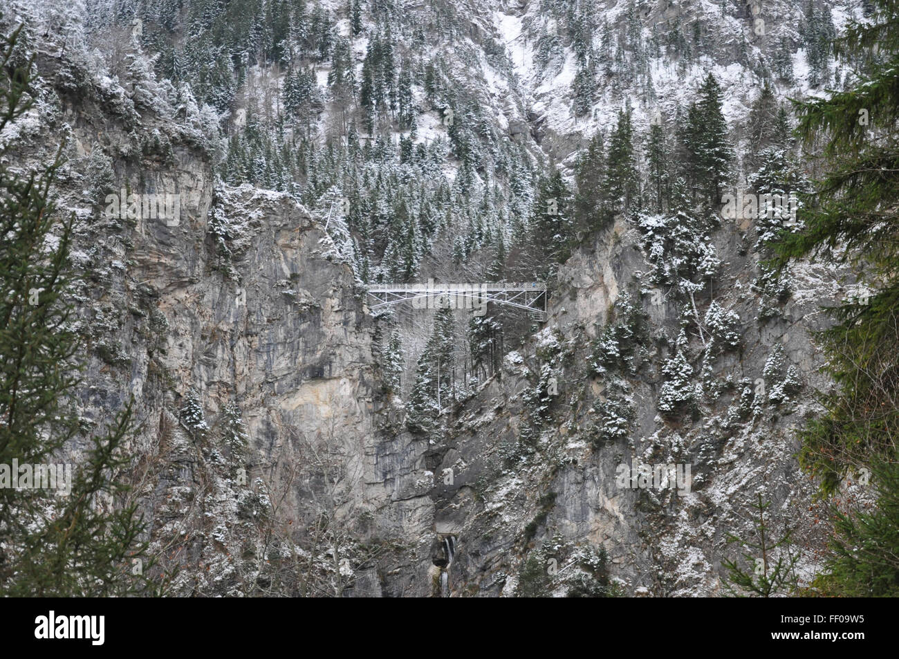 Bridge on Mountain Bridge on Mountain Stock Photo - Alamy