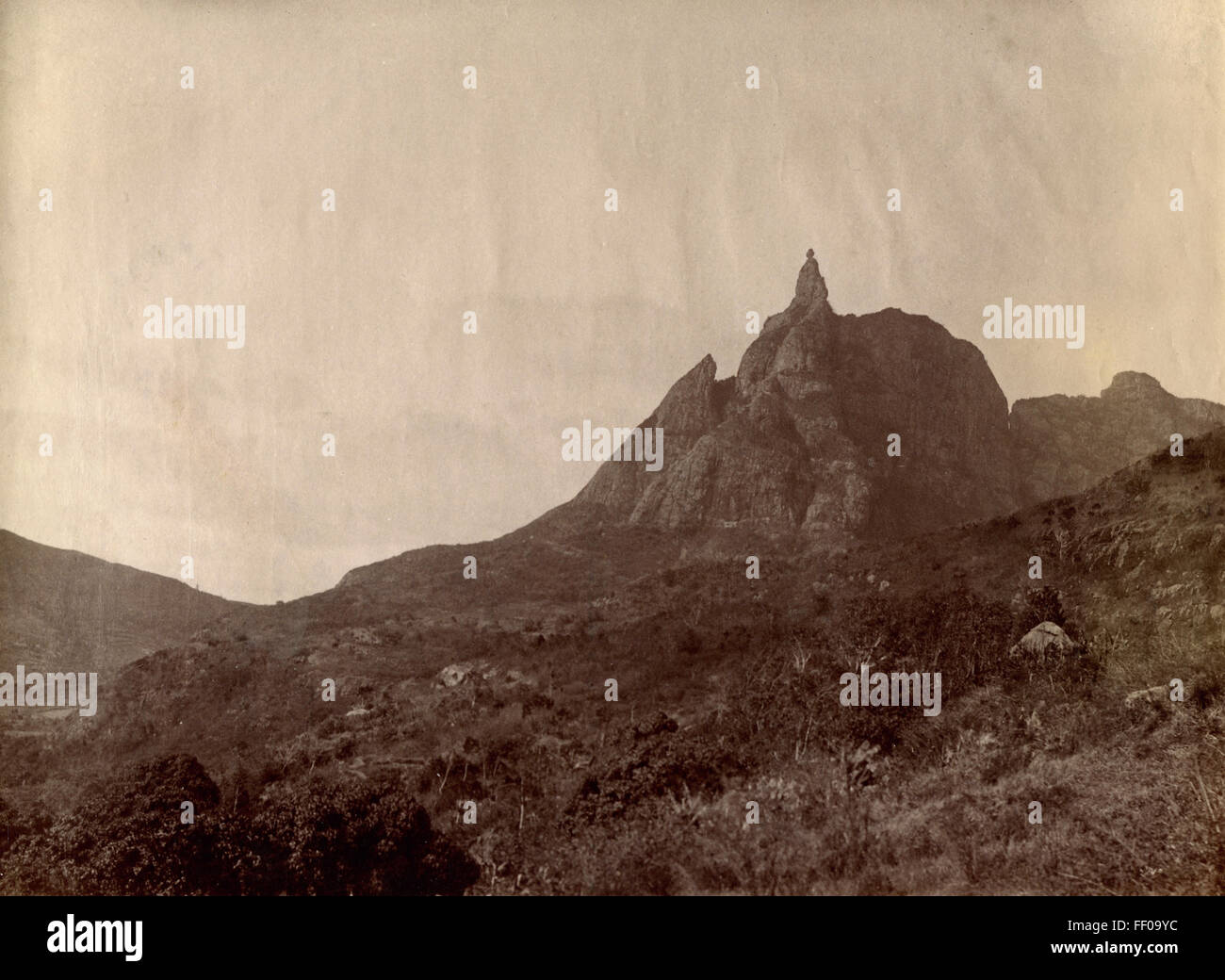Pieter Both Mountain, Mauritius Stock Photo - Alamy