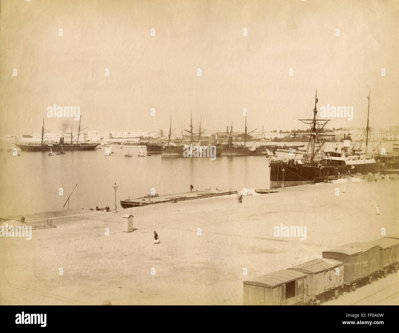 The port of Alexandria, Egypt Stock Photo - Alamy