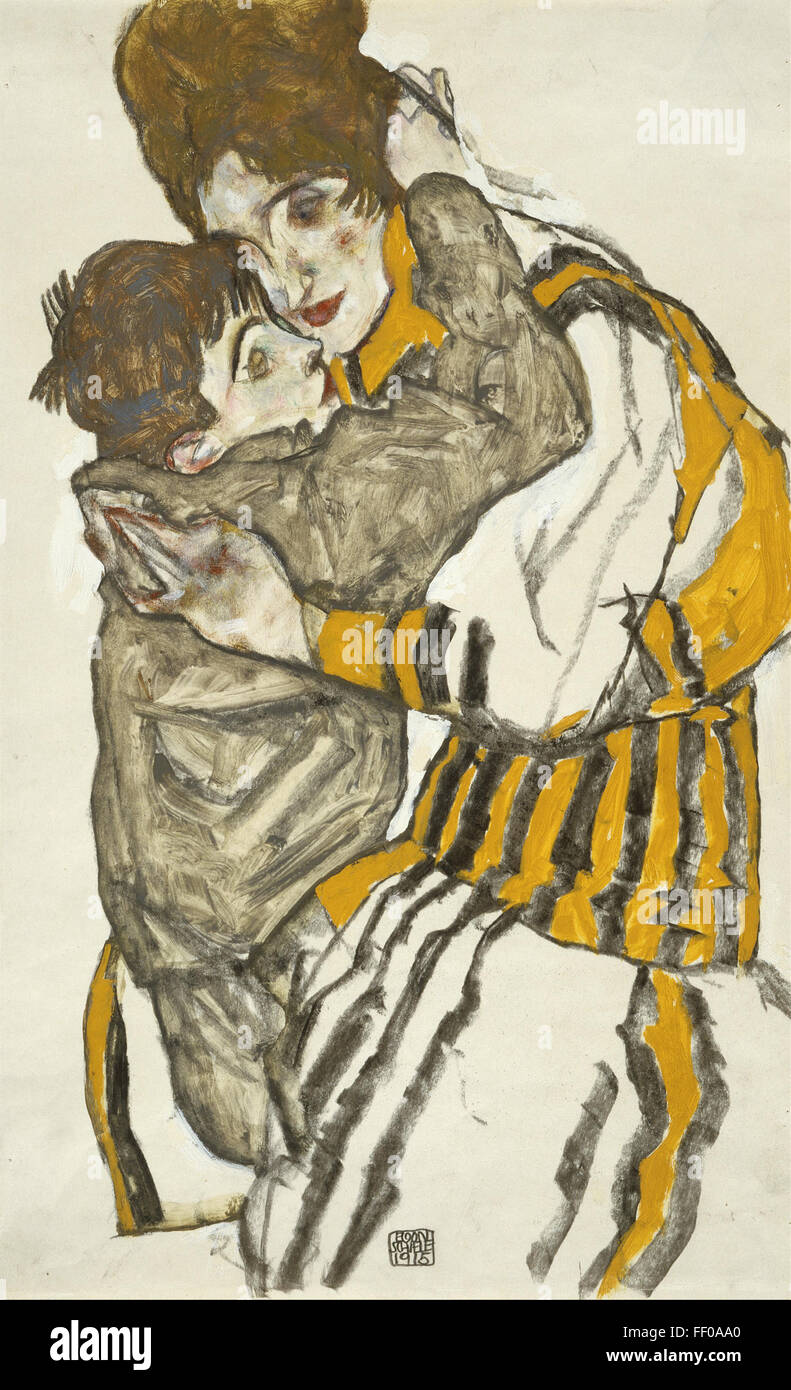 Egon schiele hi-res stock photography and images - Alamy