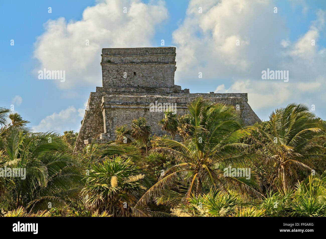 Building At Tulum Yucatan Mexico Stock Photo - Alamy