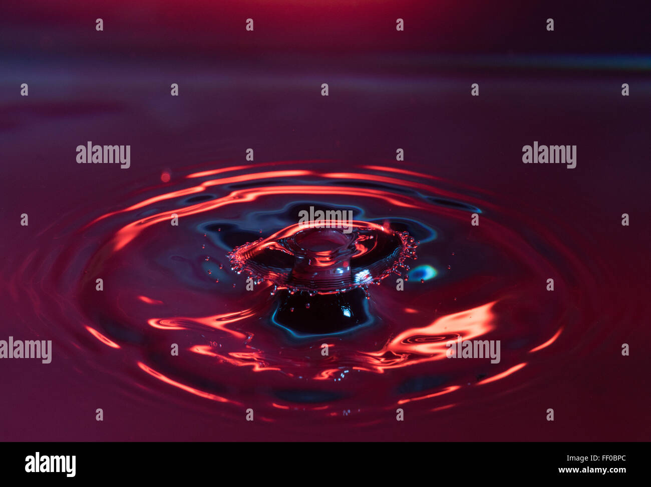 Water drop art hi-res stock photography and images - Alamy