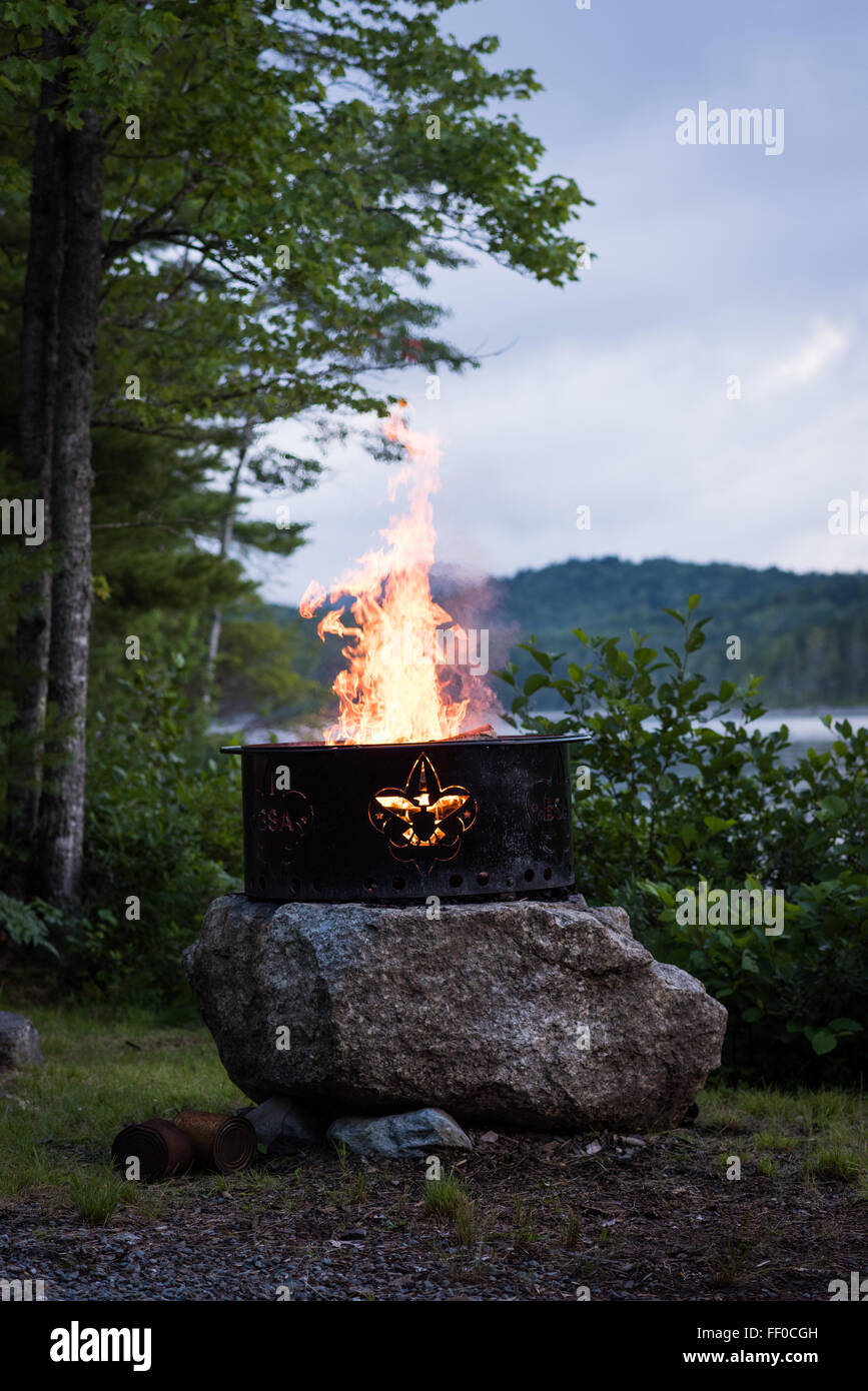 Boy scouts camp hi-res stock photography and images - Alamy