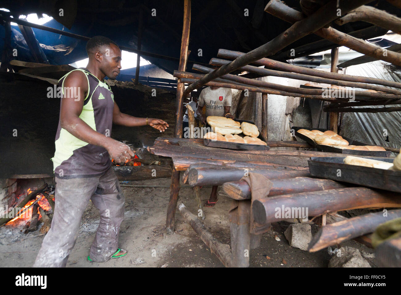 Traditional bakery in Kiwanja near Rutshuru ,North Kivu, Democratic ...