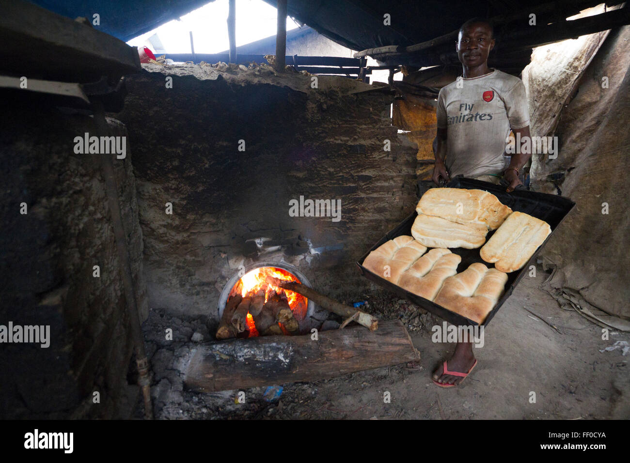 Traditional bakery in Kiwanja near Rutshuru ,North Kivu, Democratic ...