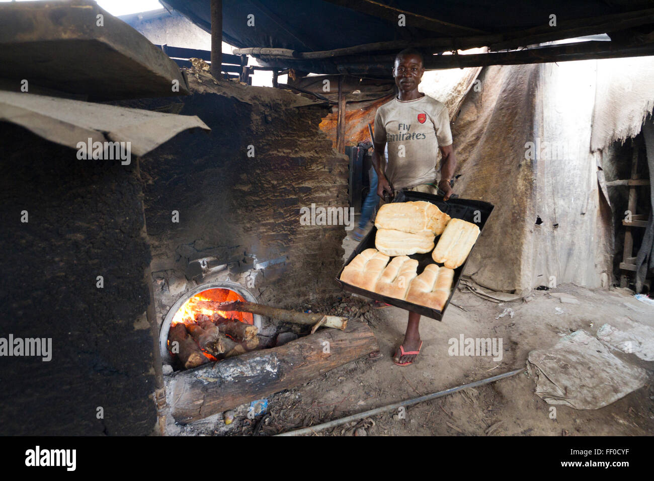 Traditional bakery in Kiwanja near Rutshuru ,North Kivu, Democratic ...