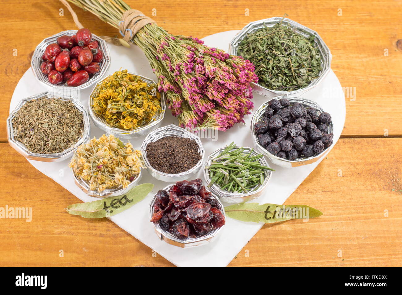 Raw herbal teas hi-res stock photography and images - Alamy
