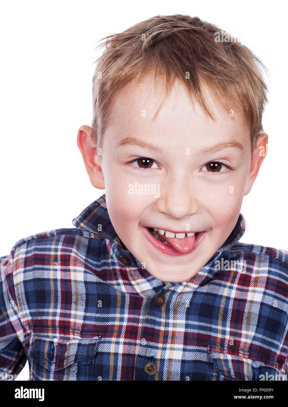 Happy young boy with smile Stock Photo - Alamy