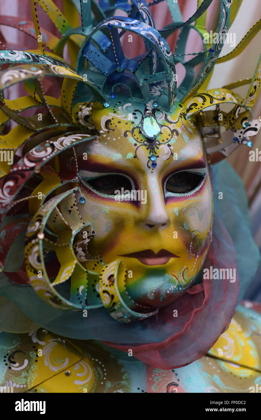 The Venice Carnival Italy Europe 2016 Stock Photo - Alamy
