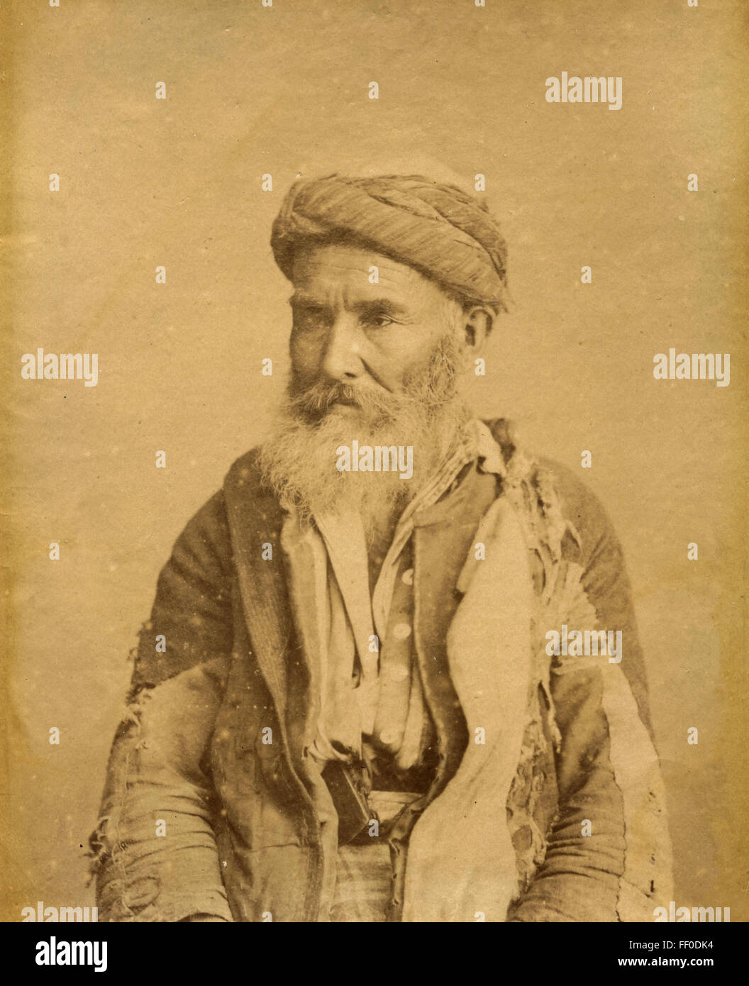 Portrait of an old Arab, Egypt Stock Photo - Alamy