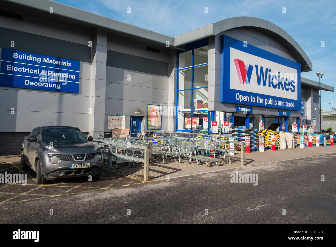 Wicks diy store hi-res stock photography and images - Alamy