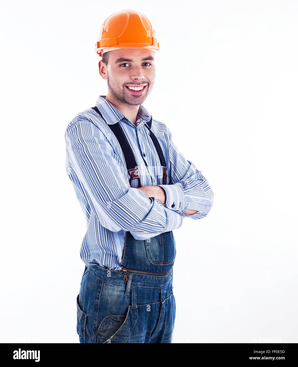 A builder man Stock Photo - Alamy