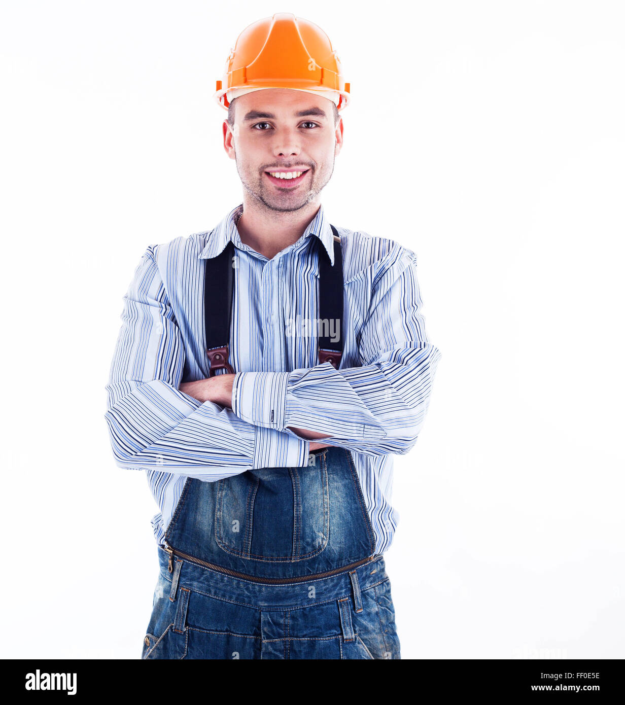A builder man Stock Photo - Alamy