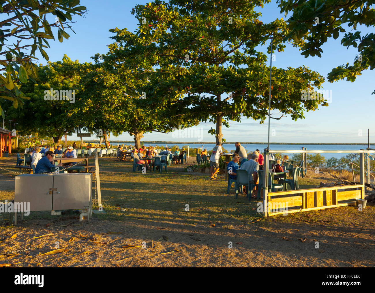 Sunset Tavern, Karumba Beach, Queensland, Australia Stock Photo - Alamy