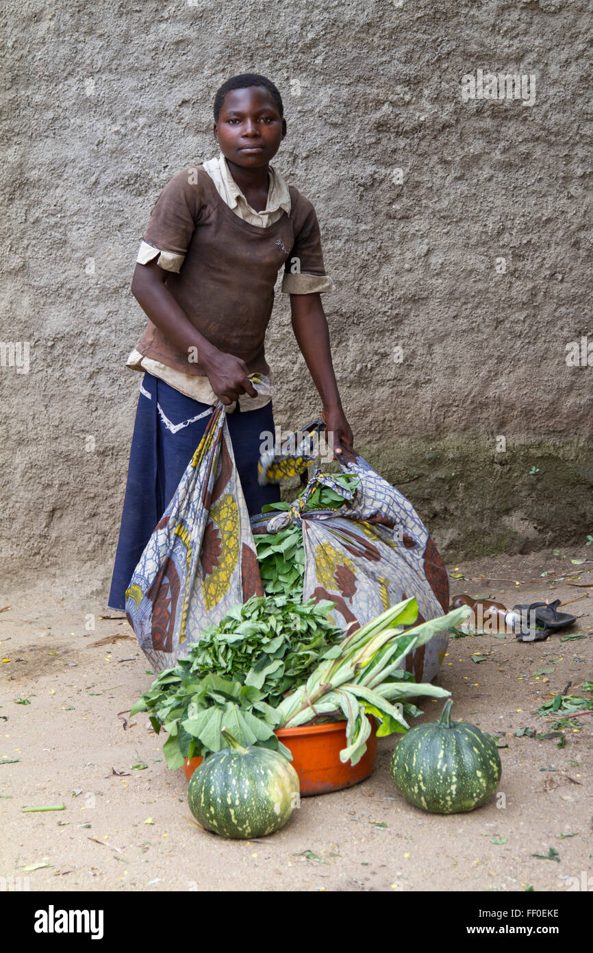 a family of farmers in Kiwanja, Rutshuru, North Kivu, Democratic ...