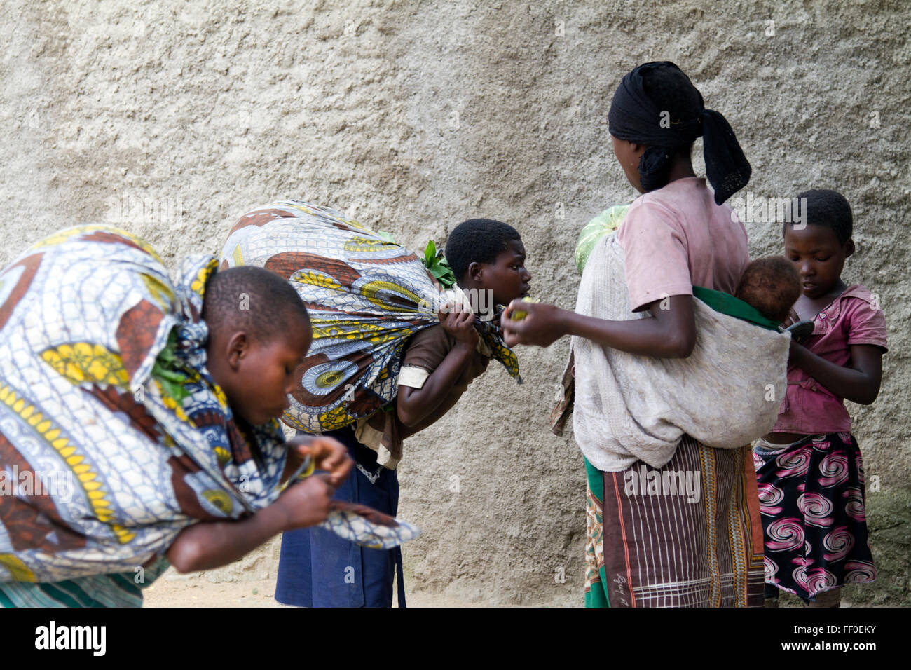 a family of farmers in Kiwanja, Rutshuru, North Kivu, Democratic ...