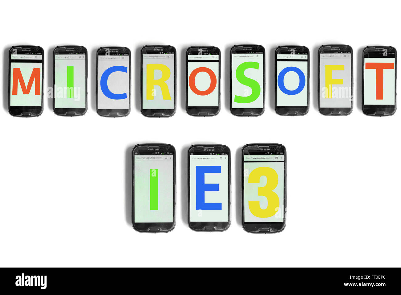 Microsoft ie3 msie3 hi-res stock photography and images - Alamy