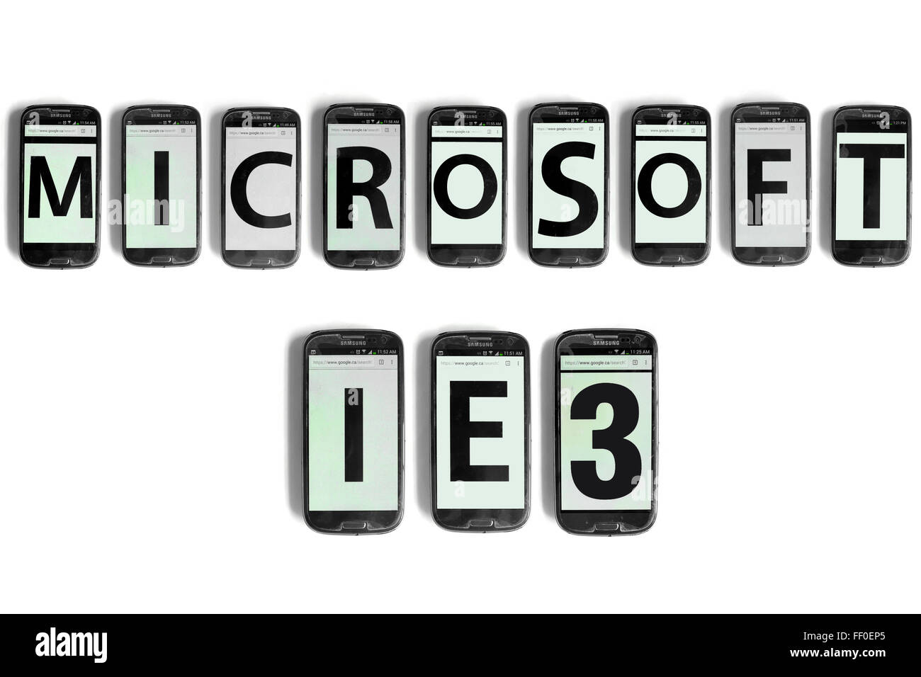 Microsoft ie3 msie3 hi-res stock photography and images - Alamy